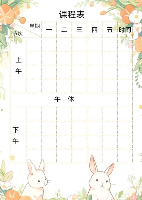word课程表模板怎么添加图标
