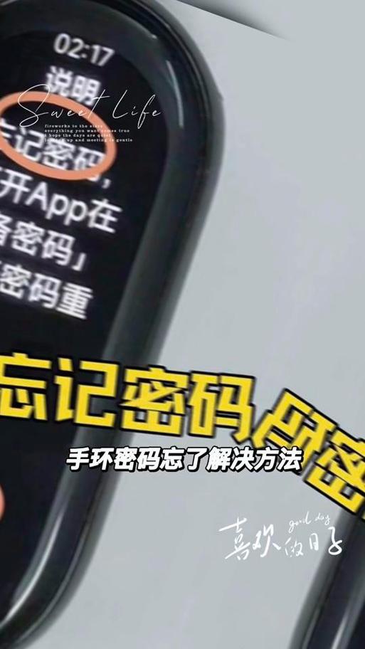 小米手环设置密码的步骤图标