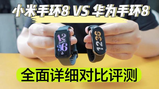 小米手环8和华为手环8对比评测图标
