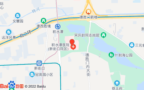 北京积水潭医院在哪个区图标
