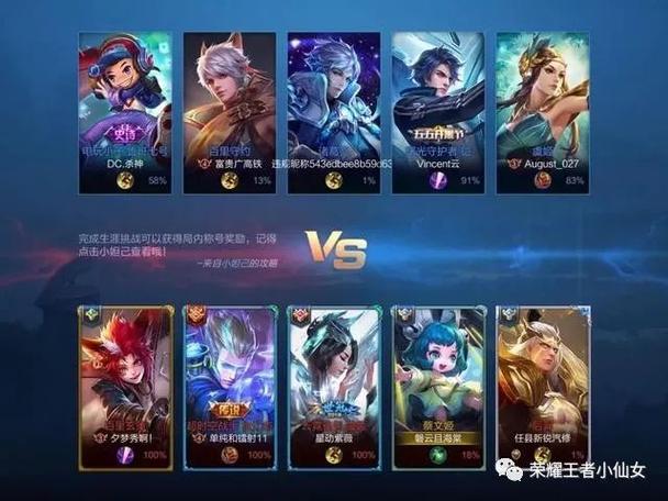 王者荣耀高端局霸气id截图