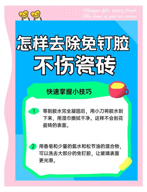免钉胶如何快速去除图标