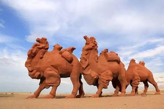 骆驼的雕像图标