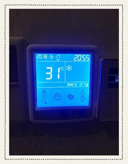 空调面板按键失灵图标