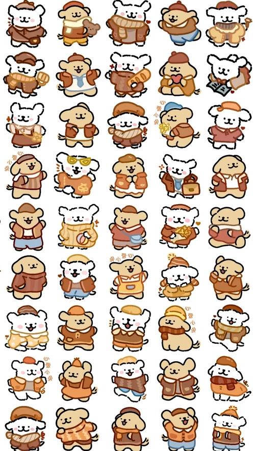 迷你贴纸打印素材图标