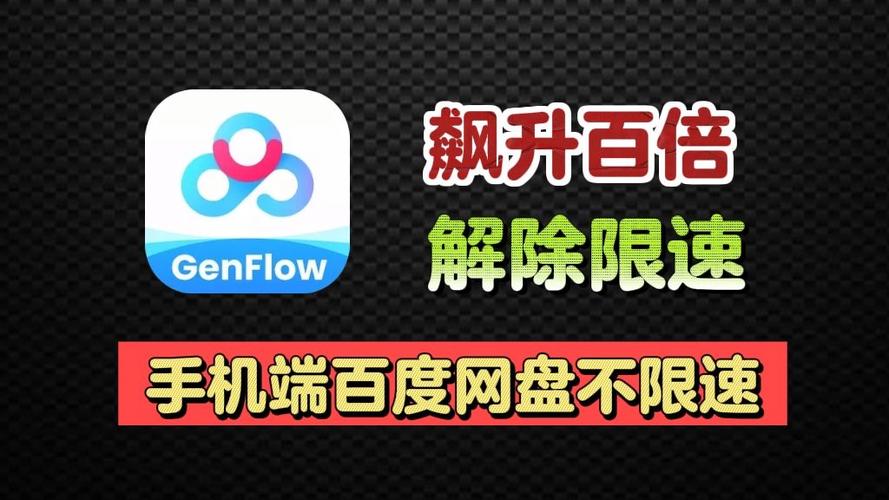 百度网盘下载不限速手机图标