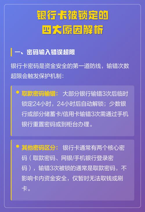 银行卡被锁的原因截图