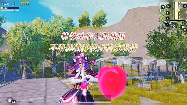 和平精英特效表情专用喷雾怎么使用图标