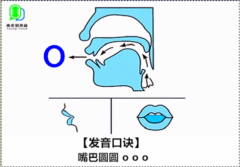 单韵母o的正确发音图标