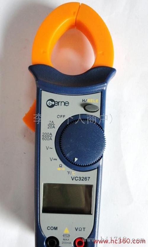 vc3267a钳形表说明书
