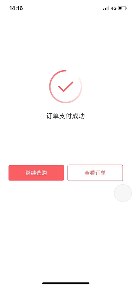 跳转到支付页面图标
