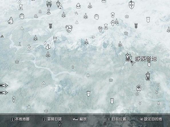 上古卷轴5地图bug图标