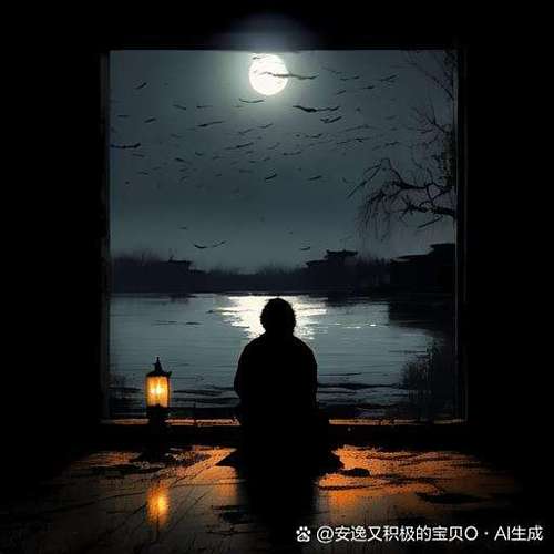 孤灯夜下什么意思图标