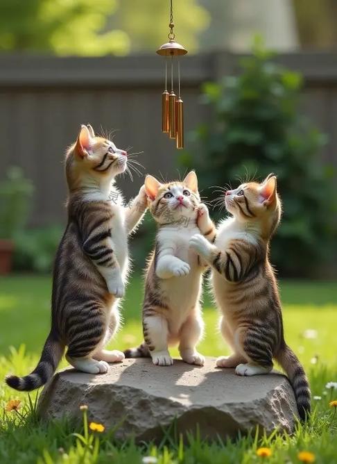 家里养三只猫图标