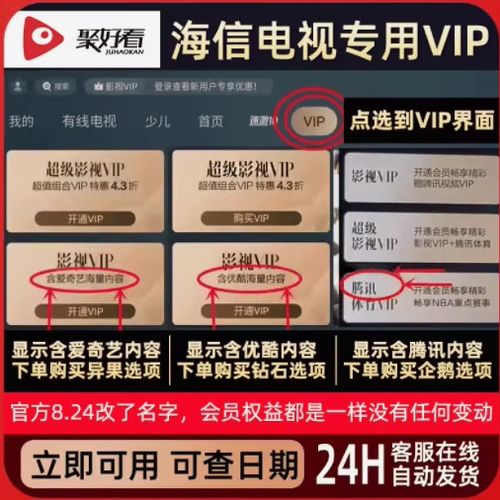 海信电视聚好看会员图标