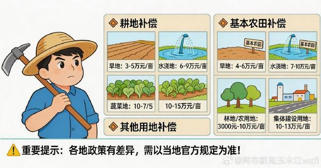 农田改造补偿标准出台图标