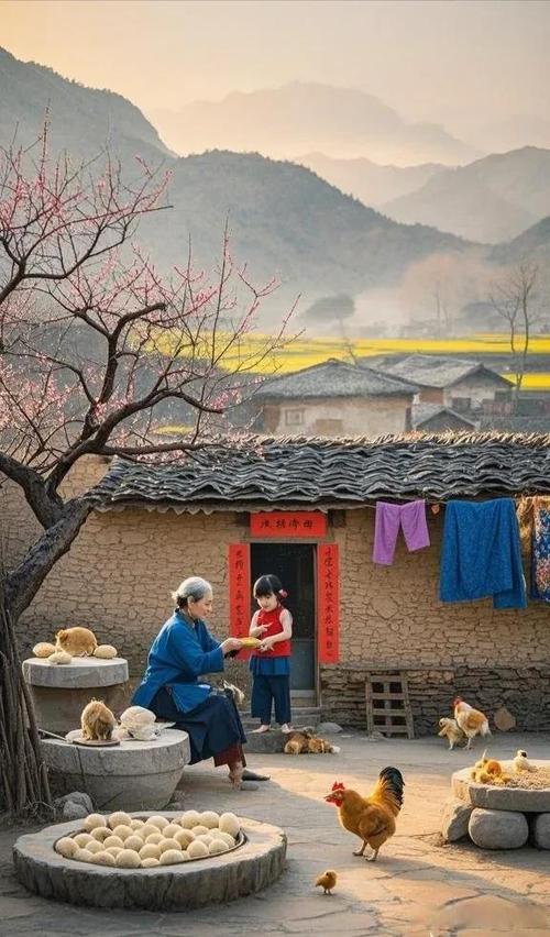 奶奶的农家小院赚钱图标