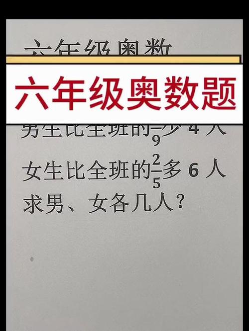 六年级奥数竞赛题50道图标