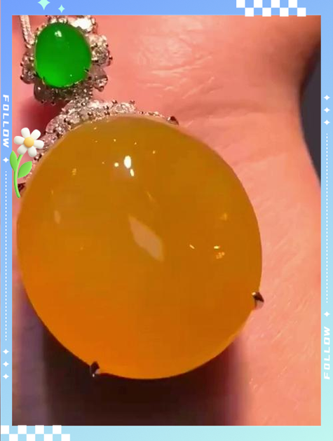 翡翠有橙色的吗截图