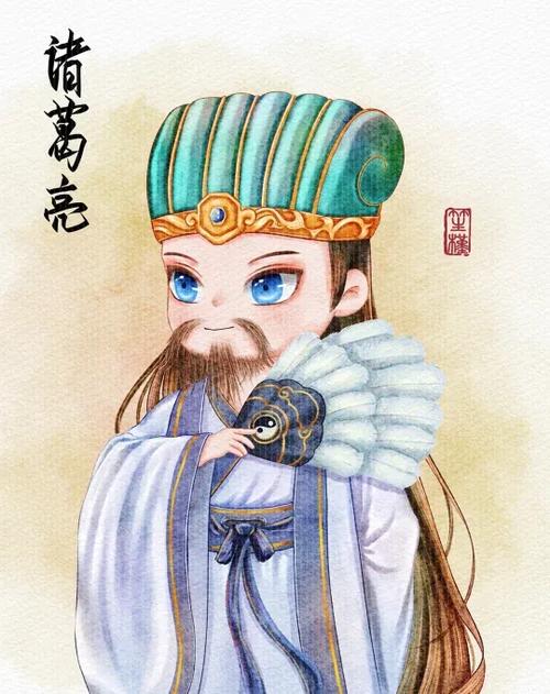 Q版诸葛亮图标