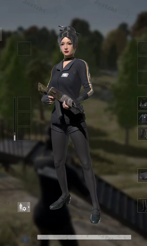 绝地求生pubg黑色套装图标