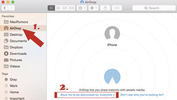 iphone和mac无法隔空截图