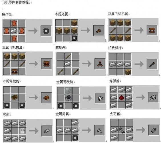 我的世界制作飞机教程图标