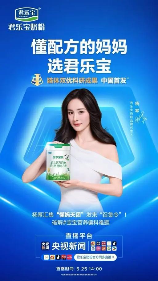 CCTV1君乐宝广告图标