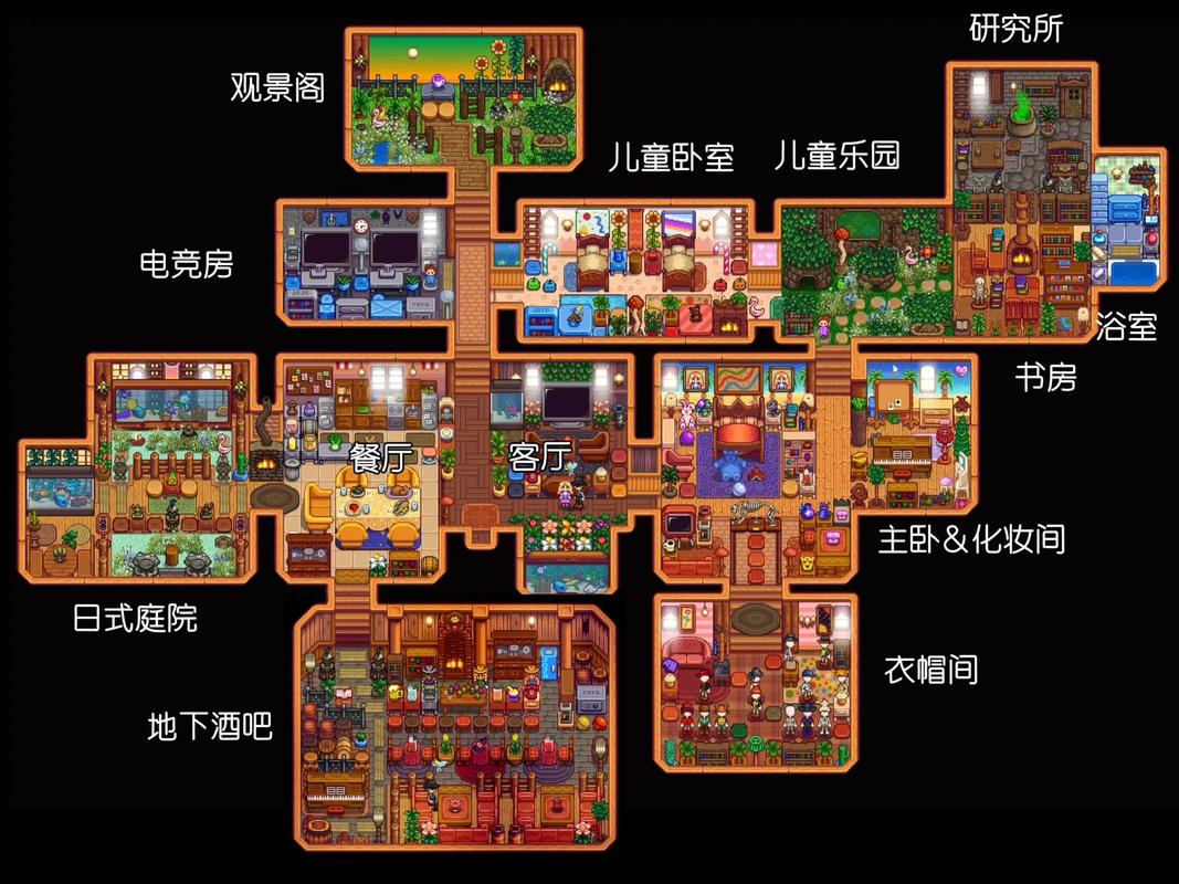 星露谷房间布局图标