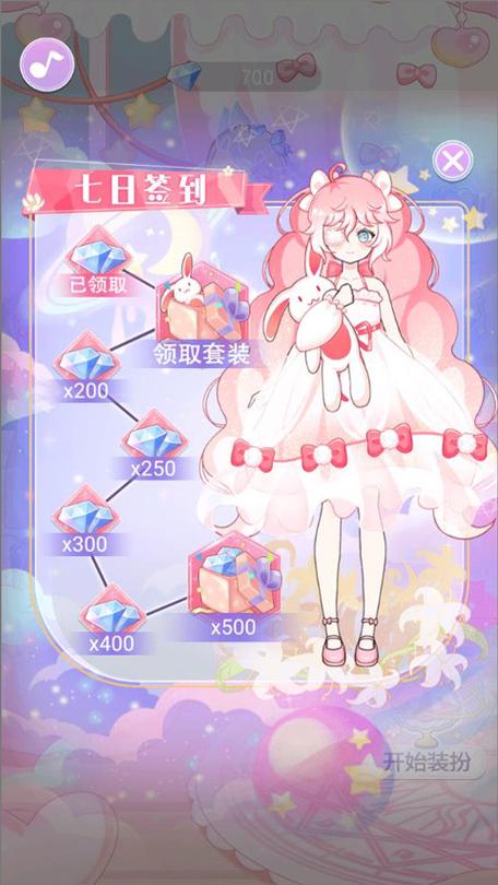 小魔女换装全套装解锁版图标