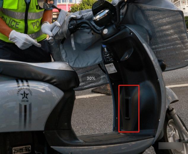 电动车踏板盖子打开图解图标