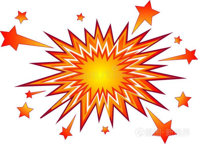 搞笑爆炸视频素材免费图标