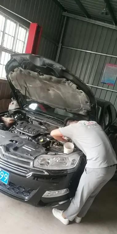 雪铁龙service灯亮如何消除图标