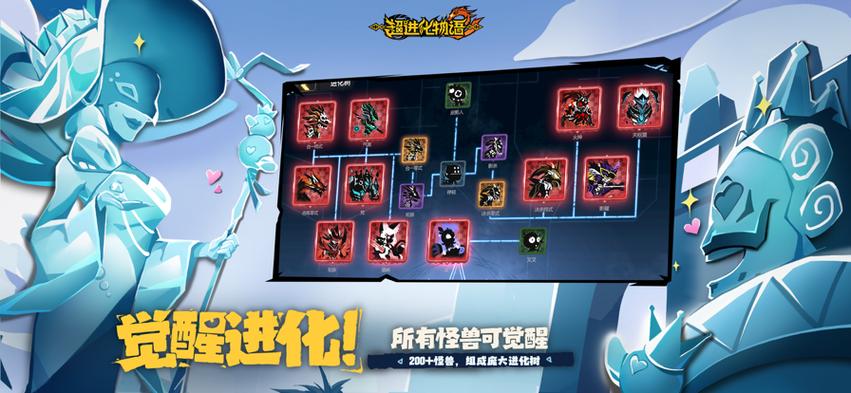 超进化物语进化树大全截图