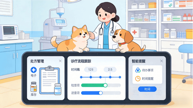 狗狗发烧后腿软无力站不稳图标