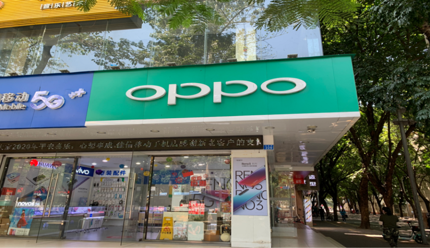 oppo体验店是什么图标