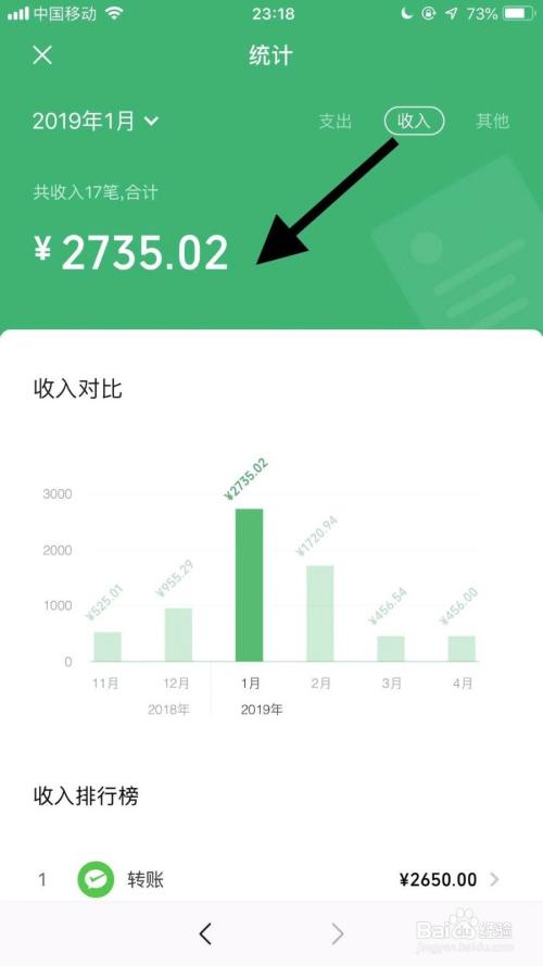 微信支出包括收入吗截图