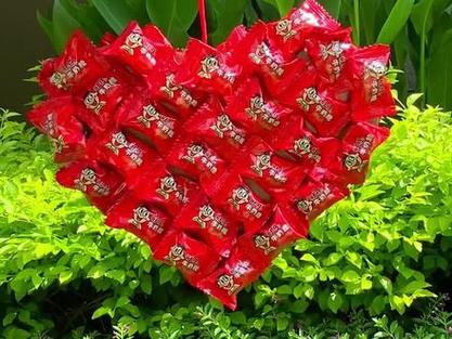 用糖果摆爱心图片大全图标