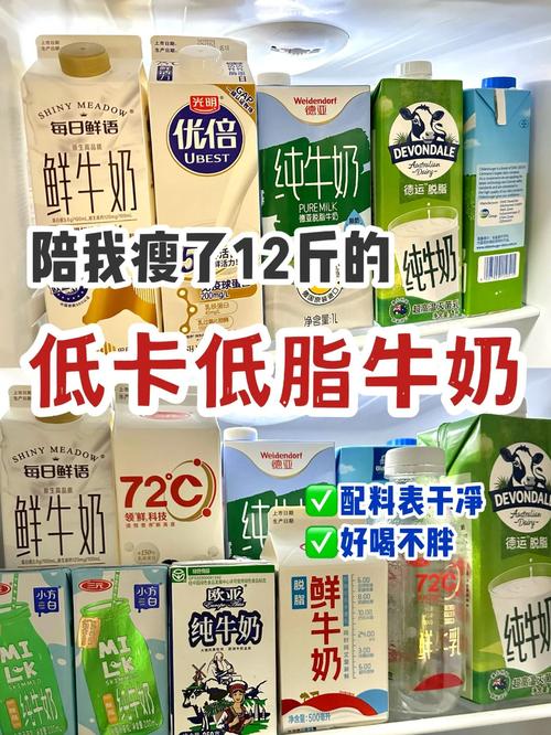 什么牛奶最减肥瘦身图标
