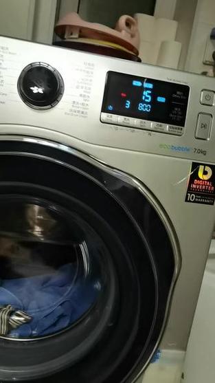 洗衣机一到漂洗就停了灯闪烁图标