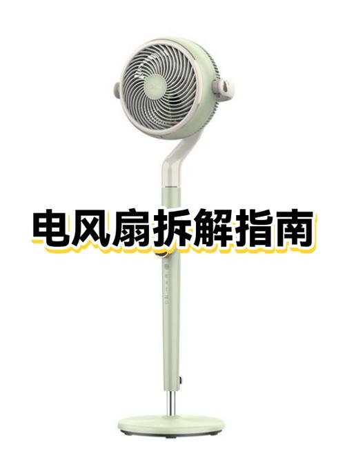 电风扇拆解过程图标
