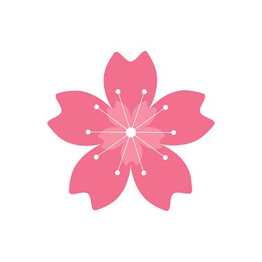 樱花卡通图标