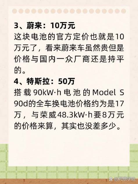 换电池手工费要多少钱截图