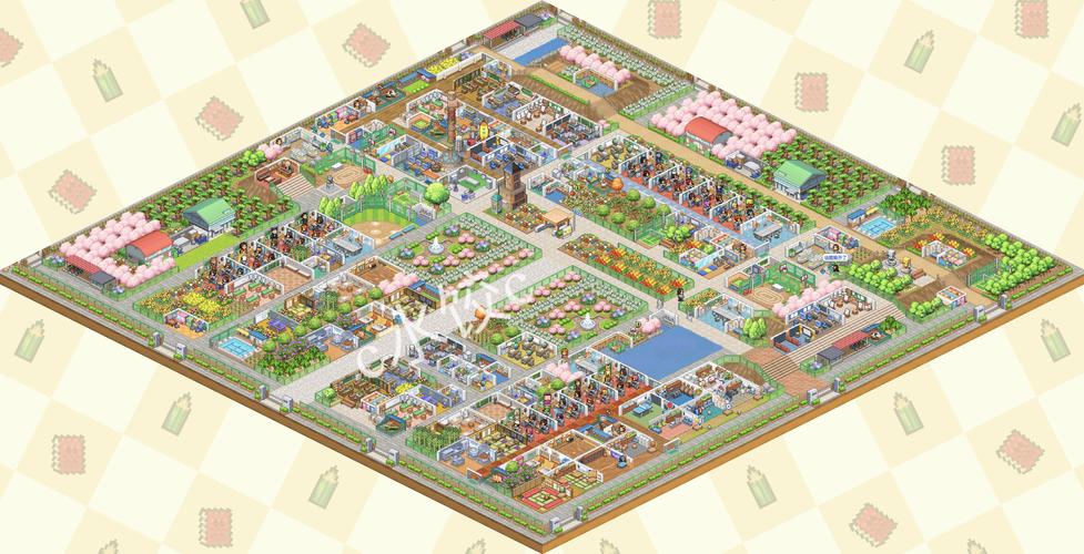 口袋学院3完美布局图图标