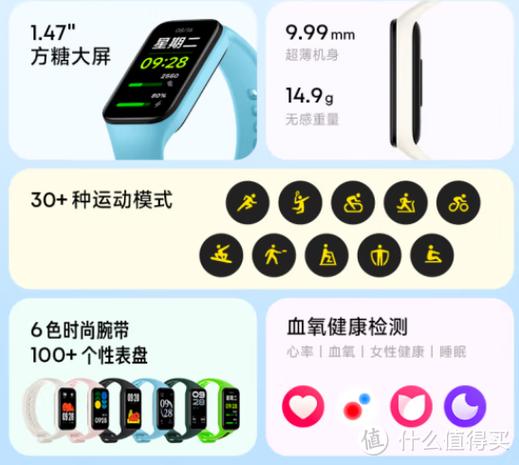 redmi手环 2参数图标