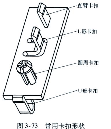 卡扣设计规范图标