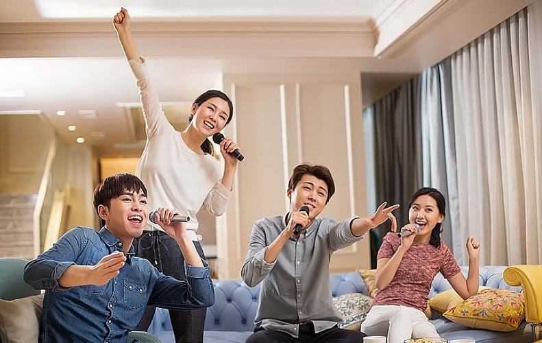 如何在家里用电视唱歌图标