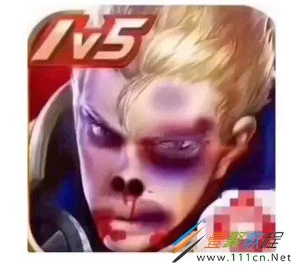 打王者回来了鼻青脸肿表情包图标