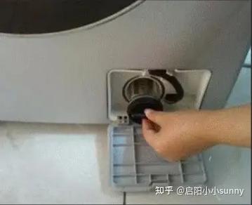 三洋洗衣机过滤网拆卸