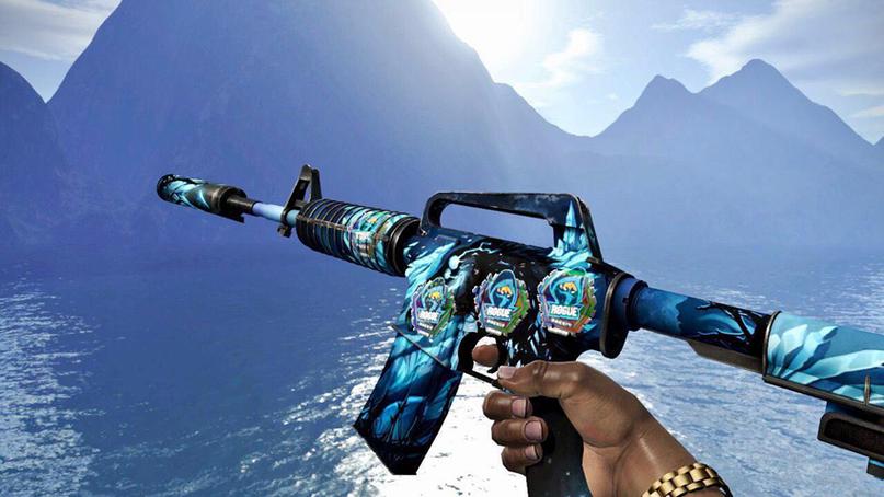 蓝色印花csgo图标